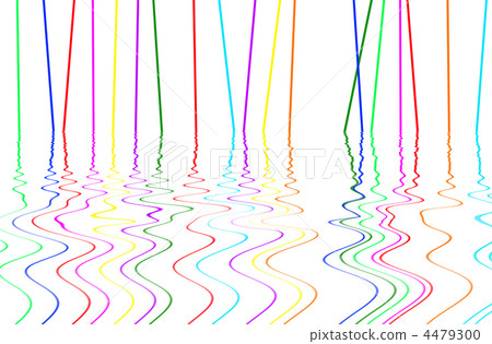 abstract color lines - Stock Illustration [4479300] - PIXTA
