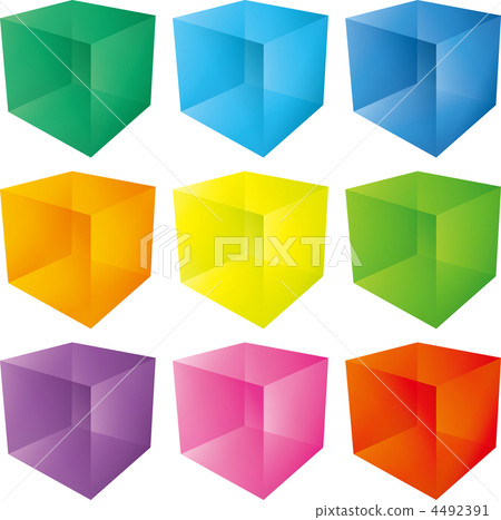Skeleton cube - Stock Illustration [4492391] - PIXTA