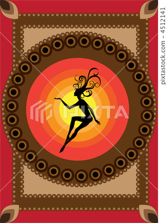 funky fairy - Stock Illustration [4512141] - PIXTA