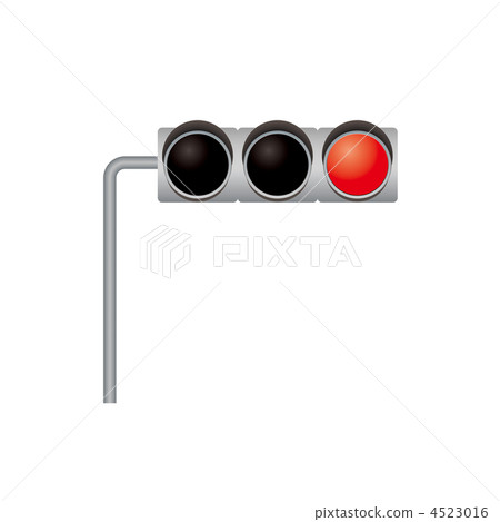 Illustration of a red light - Stock Illustration [4523016] - PIXTA