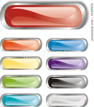 set of glossy buttons - Stock Illustration [4580978] - PIXTA