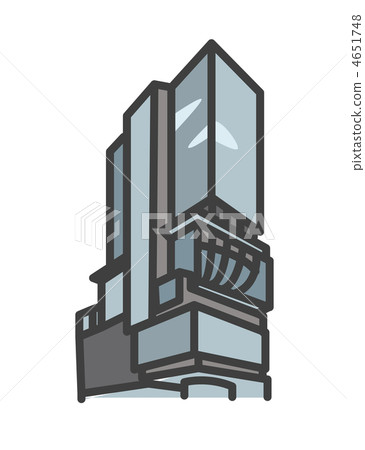 Shibuya Hikarie (icon style) - Stock Illustration [4651748] - PIXTA