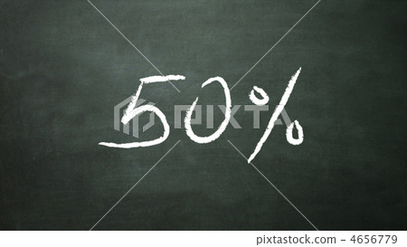 50 percent - Stock Illustration [4656779] - PIXTA