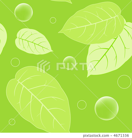 green seamless pattern - Stock Illustration [4671336] - PIXTA