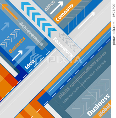 Abstract corporate modern background - Stock Illustration [4694290] - PIXTA