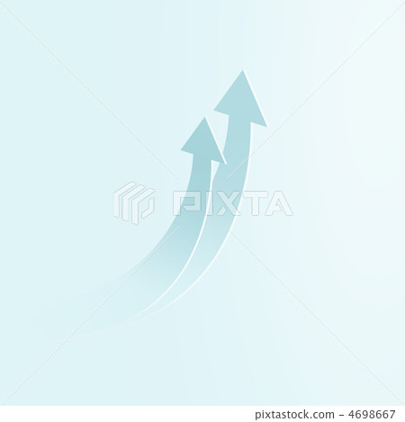 Two arrows - Stock Illustration [4698667] - PIXTA
