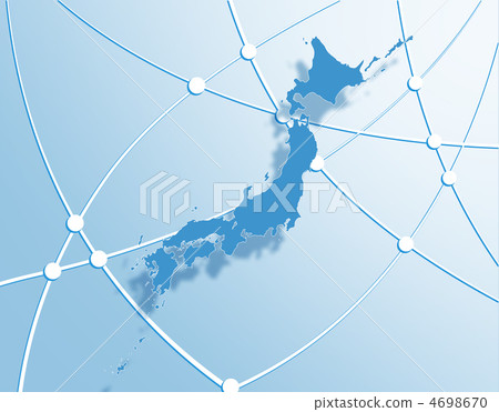 Japan Network - Stock Illustration [4698670] - PIXTA