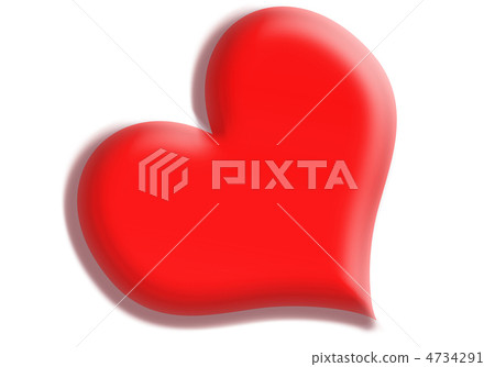 fake heart isolated - Stock Illustration [4734291] - PIXTA