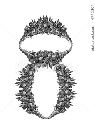 Figure "8". - Stock Illustration [4745304] - PIXTA