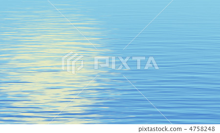 Reflection to the sea - Stock Illustration [4758248] - PIXTA