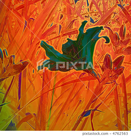 art floral grunge graphic background - Stock Illustration [4762563] - PIXTA