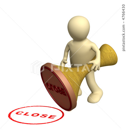 Close - Stock Illustration [4766430] - PIXTA