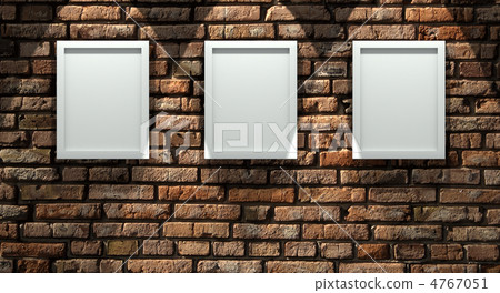 3d picture gallery - Stock Illustration [4767051] - PIXTA