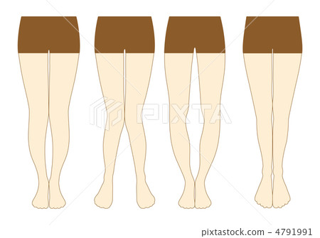 O leg -3 - Stock Illustration [4791991] - PIXTA