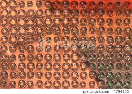 copper bump plate, hammered metal - Stock Illustration [4794135] - PIXTA