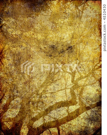 art grunge forest background card-插圖素材 [4810430] - PIXTA圖庫