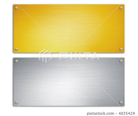 Metallic frame - Stock Illustration [4835429] - PIXTA