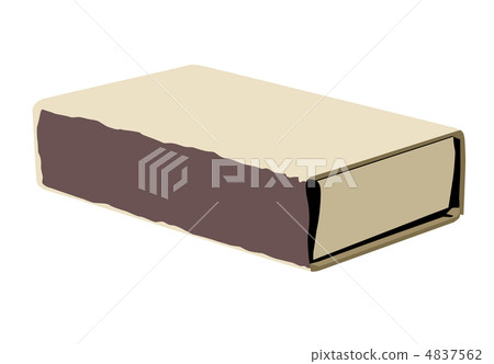 matchbox drawing on white background, vector... - Stock Illustration ...