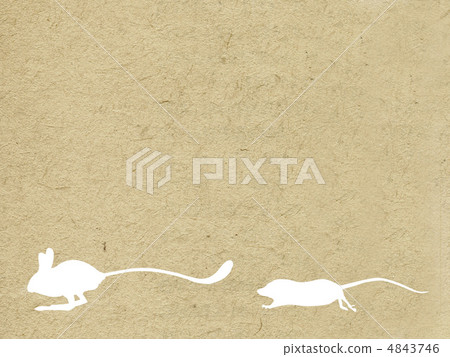 parchment, rat, retro - Stock Illustration [4843746] - PIXTA