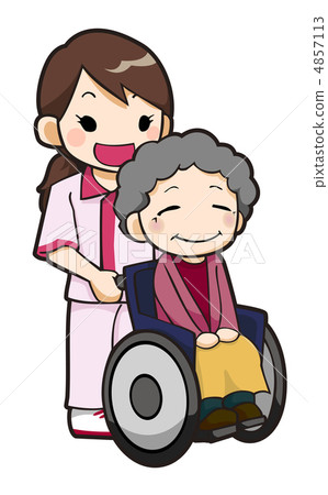 care worker - Stock Illustration [4857113] - PIXTA