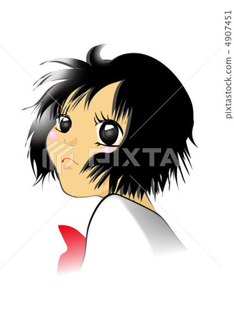 girl - Stock Illustration [4907451] - PIXTA