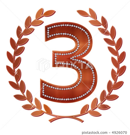 Laurel 3 3 Laurel Frame - Stock Illustration [4926070] - PIXTA