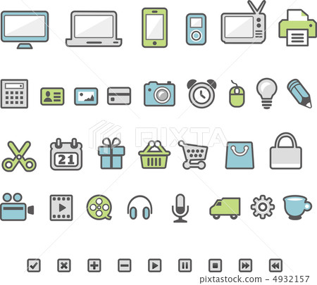 Pop icon - Stock Illustration [4932157] - PIXTA