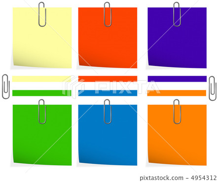note_shadow - Stock Illustration [4954312] - PIXTA