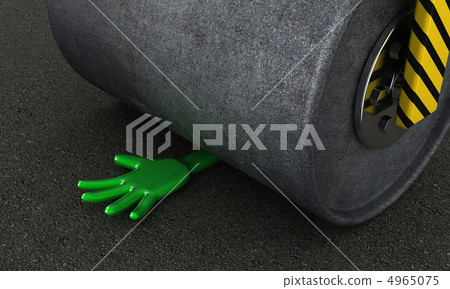 Accident - Stock Illustration [4965075] - PIXTA