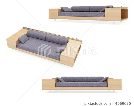 Collection of isolated sofas - Stock Illustration [4969620] - PIXTA