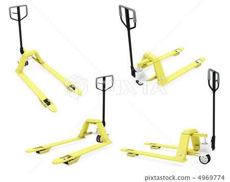 Collage of isolated construction vehicle - Stock Illustration [4969774 ...