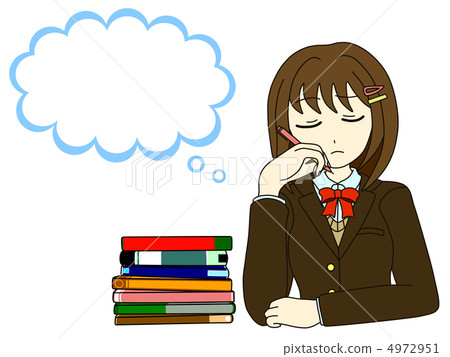 Struggling students - Stock Illustration [4972951] - PIXTA