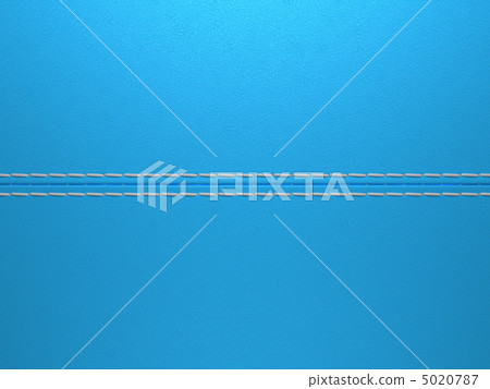 Blue horizontal stitched leather background - Stock Illustration ...