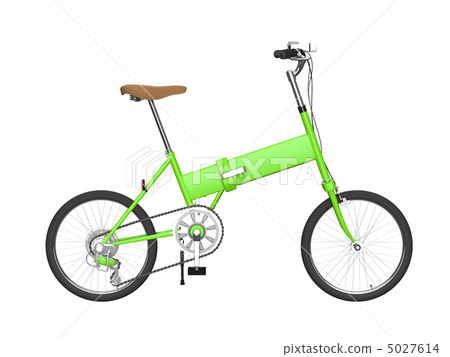 Folding bike - Stock Illustration [5027614] - PIXTA