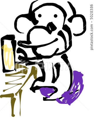 Dawn monkey - Stock Illustration [5028386] - PIXTA