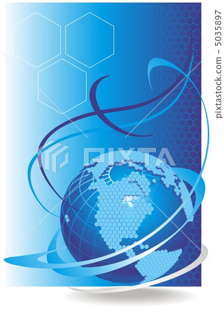 global cellular network - Stock Illustration [5035897] - PIXTA