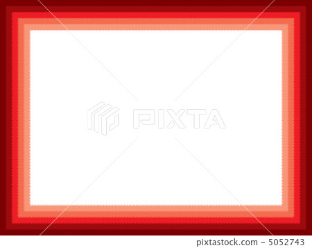 Frame Red Gradient - Stock Illustration [5052743] - PIXTA
