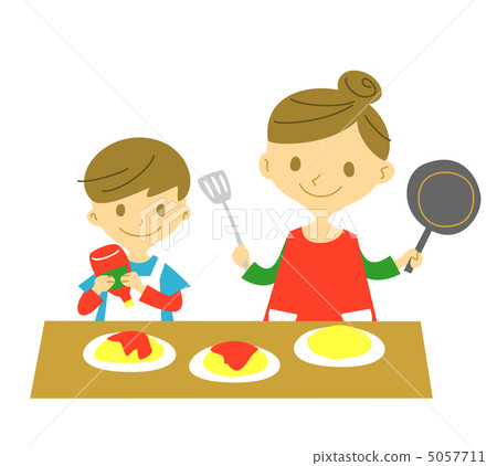 Cooking help - Stock Illustration [5057711] - PIXTA