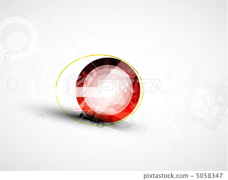 Abstract techno circle vector background - Stock Illustration [5058347 ...