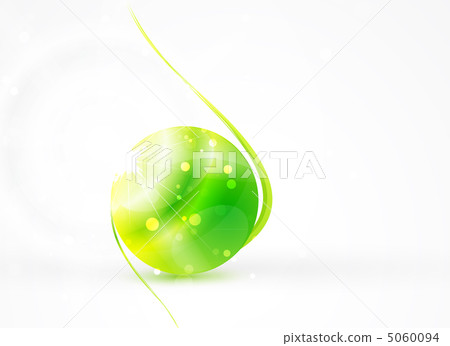 Vector leaf concept. Nature abstract symbol - Stock Illustration ...