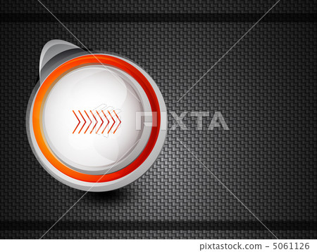 Techno circle background - Stock Illustration [5061126] - PIXTA