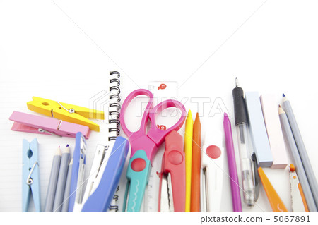 Various types of stationery - Stock Photo [5067891] - PIXTA