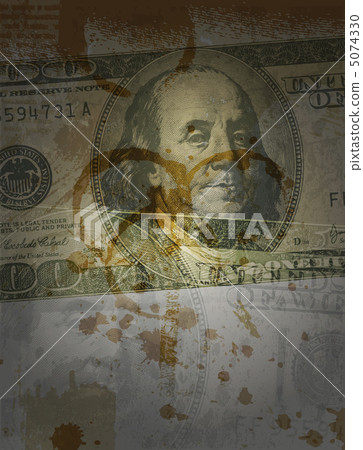 Dollars collage. - Stock Illustration [5074330] - PIXTA