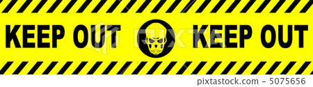 keep off, keep out, no admittance - Stock Illustration [5075656] - PIXTA