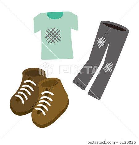 Old clothes - Stock Illustration [5120026] - PIXTA