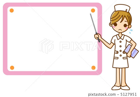 Nurse frame - Stock Illustration [5127951] - PIXTA