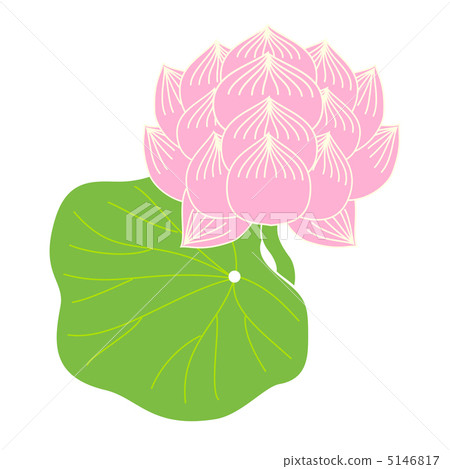 Lotus crest - Stock Illustration [5146817] - PIXTA