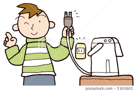 Do not keep the pot warm energy-saving, eco - Stock Illustration ...