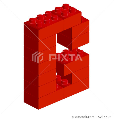 LEGO Alphabet G - Stock Illustration [5214508] - PIXTA