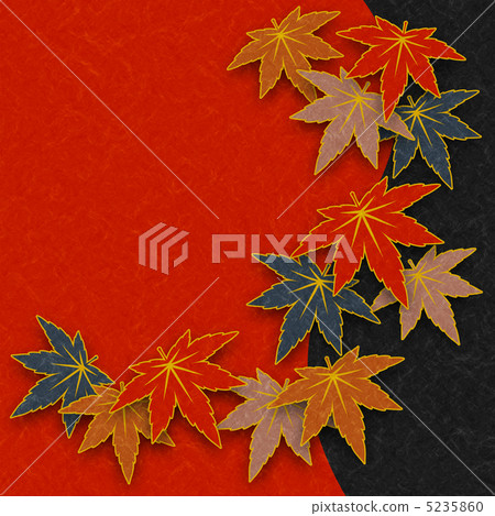 Japanese paper momiji - Stock Illustration [5235860] - PIXTA